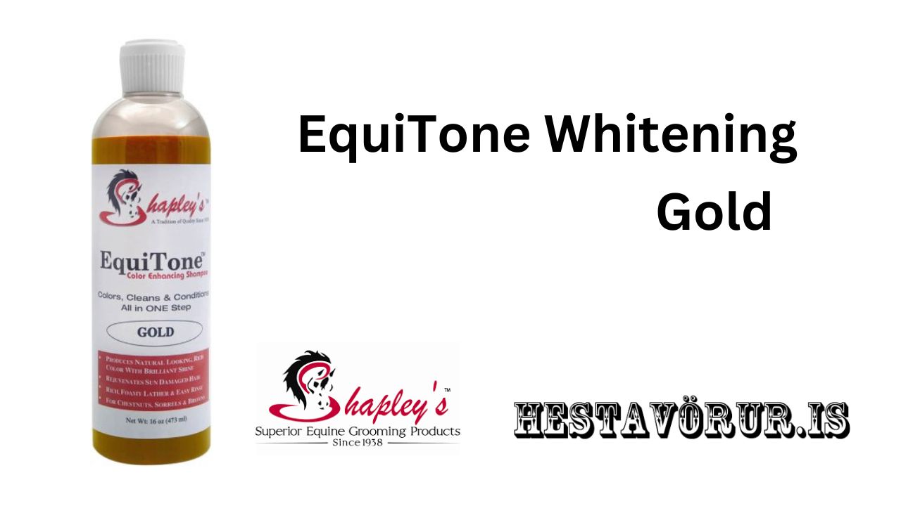 EquiTone whitening shampoo - Gold - Hestavörur